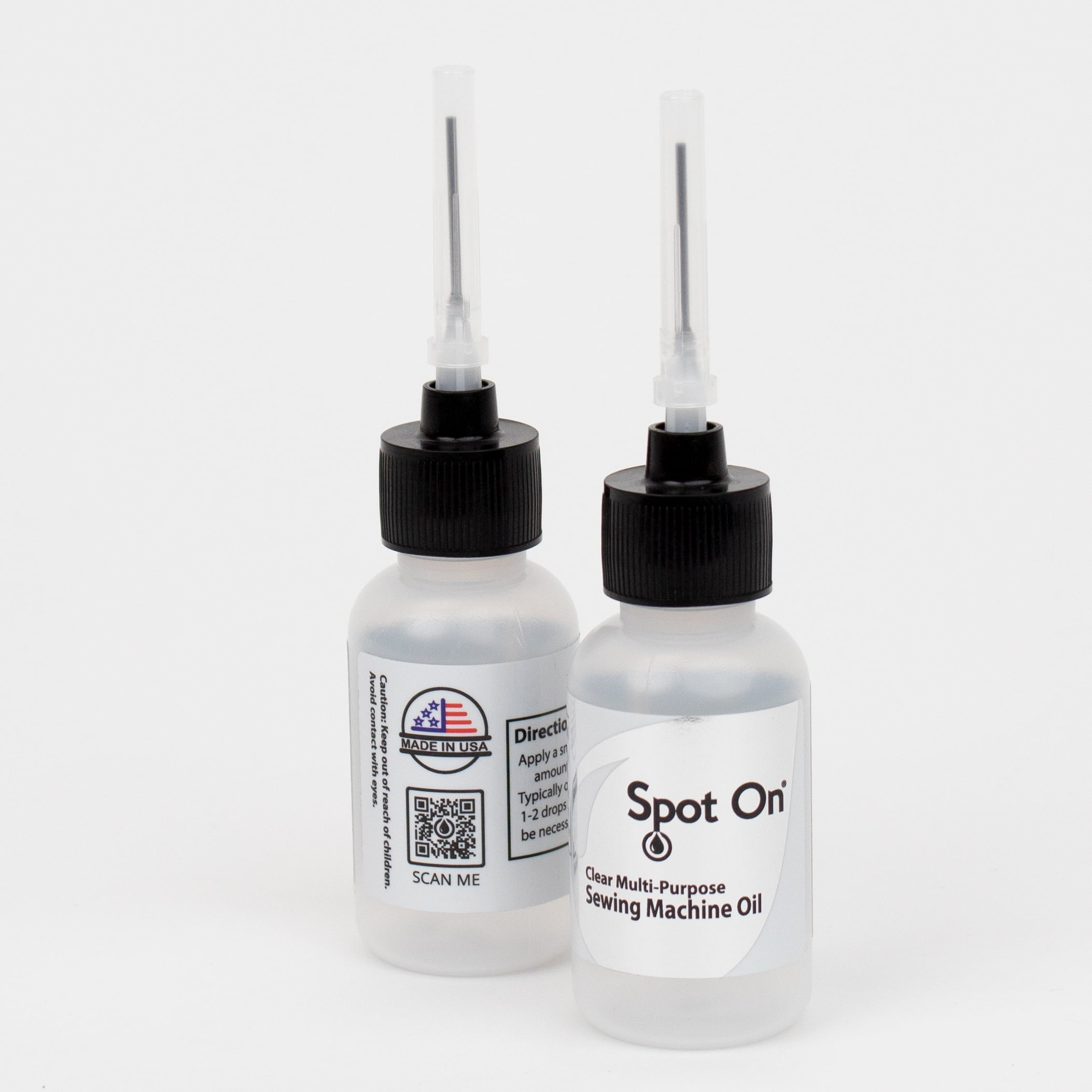 Spot On Sewing Machine Oil, Clear Multi-Purpose Lubricant, 2 Bottles ...