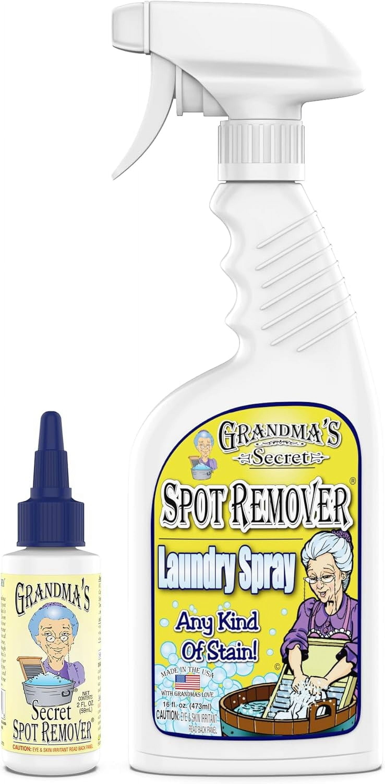 Spot Remover Laundry Spray - Chlorine, Bleach and Toxin-Free for ...