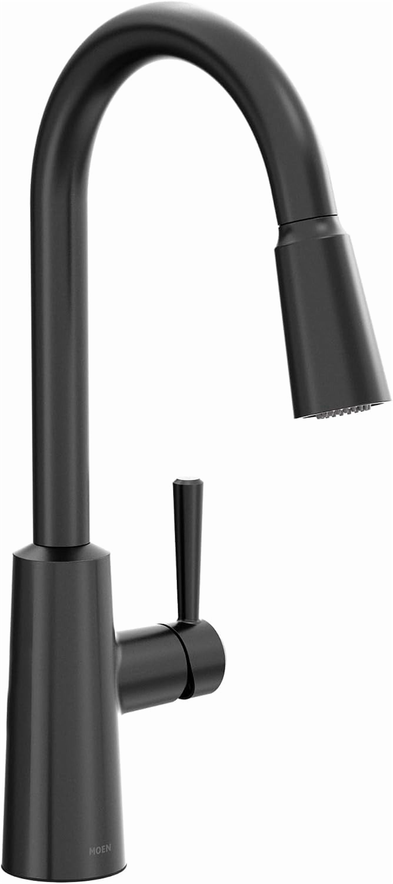 Spot Resist Stainless -Handle Modern Pulldown Kitchen Faucet Featu ...