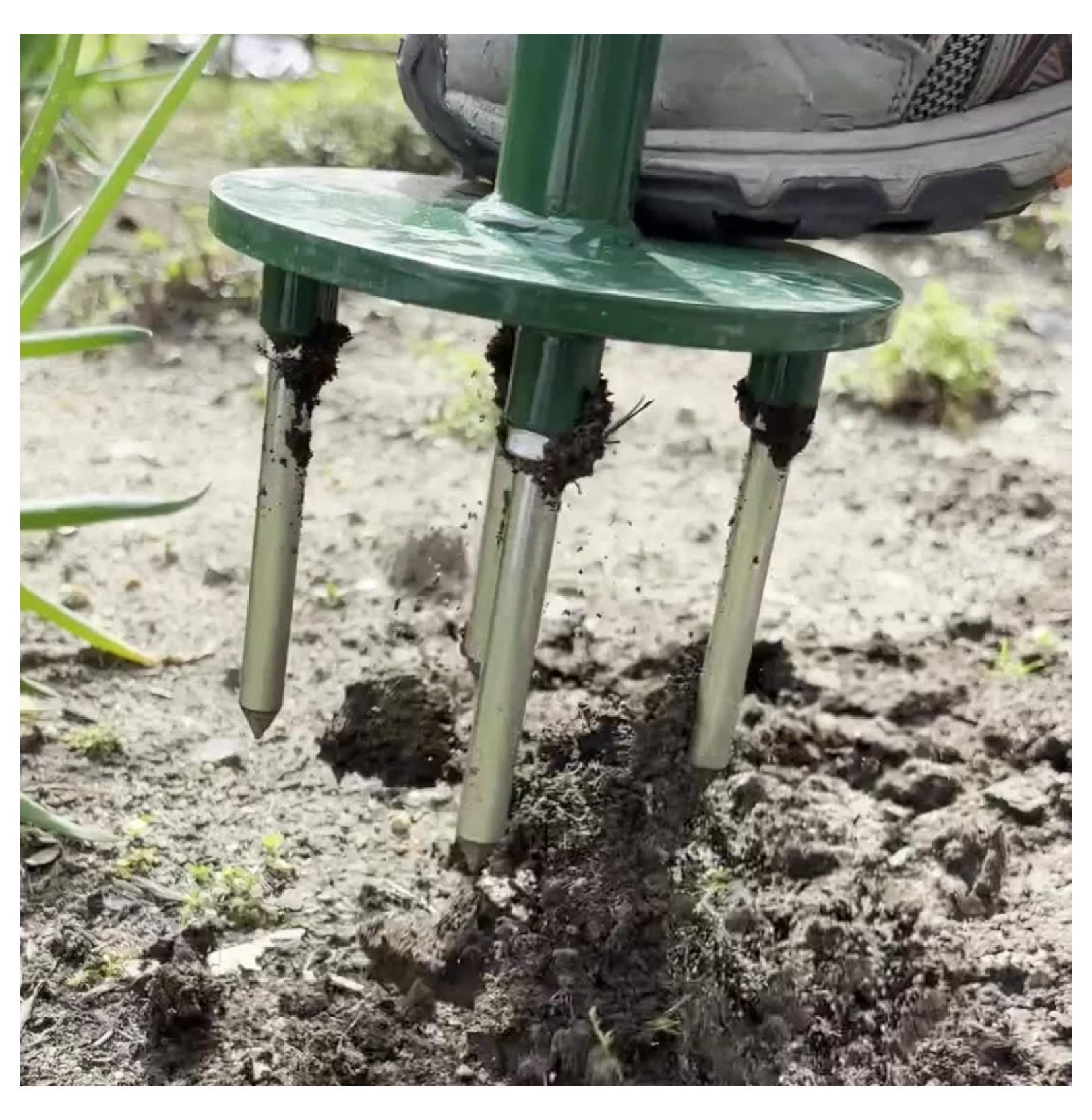 Spot Seeder Lawn Aerator Tool and Grass Patch Repair Tool - Spike ...