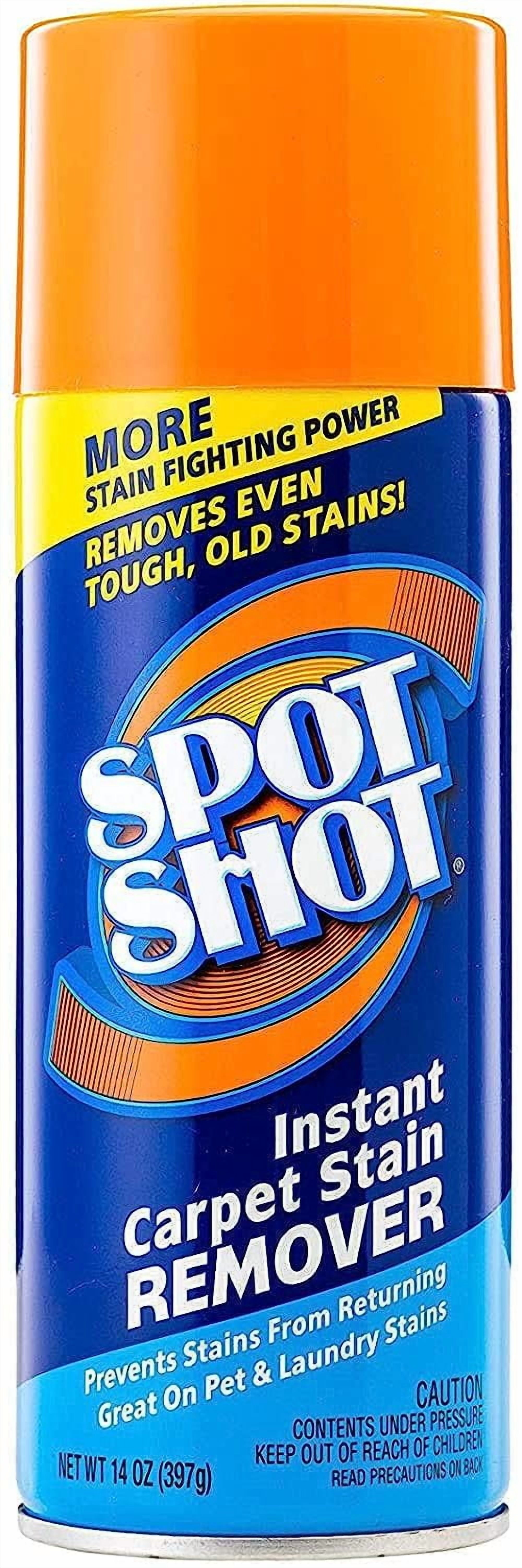 Spot Shot Instant Carpet Stain Remover, Aerosol, 14 OZ - Walmart.com