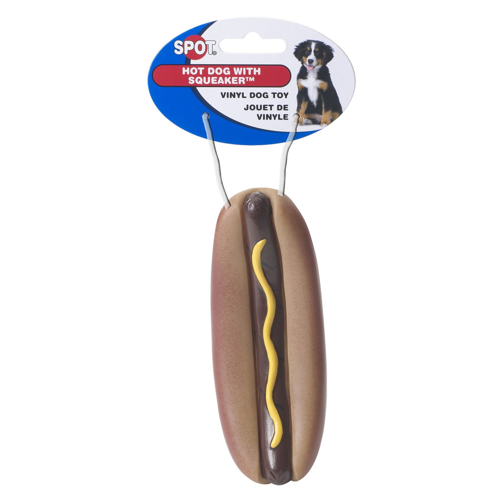 Spot Spotbites Vinyl Hot Dog Chew Toy - Walmart.com