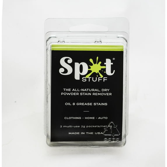 Spot Stuff Oil and Grease Dry Powder Stain Remover Travel Kit 2 Pack ...