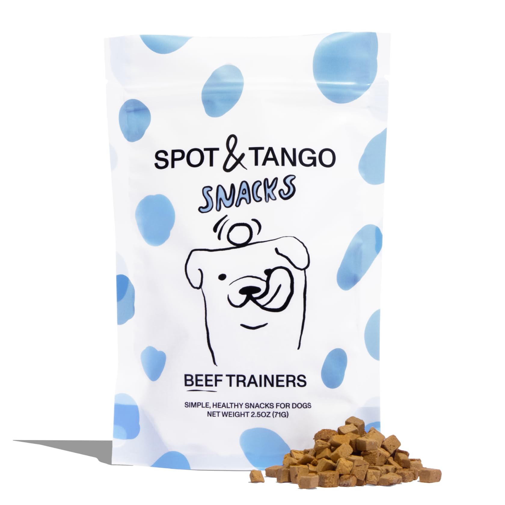 Spot & Tango Dog Training Treats - 100% Beef Liver, Freeze-Dried Dog ...