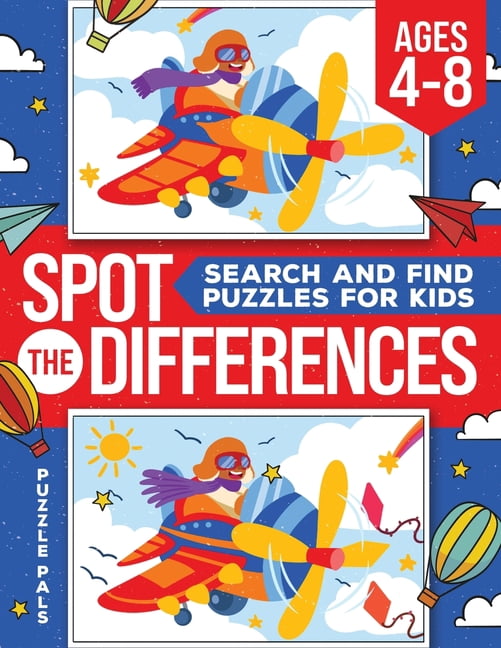 Spot The Differences: Search and Find Puzzles for Kids - Walmart.com
