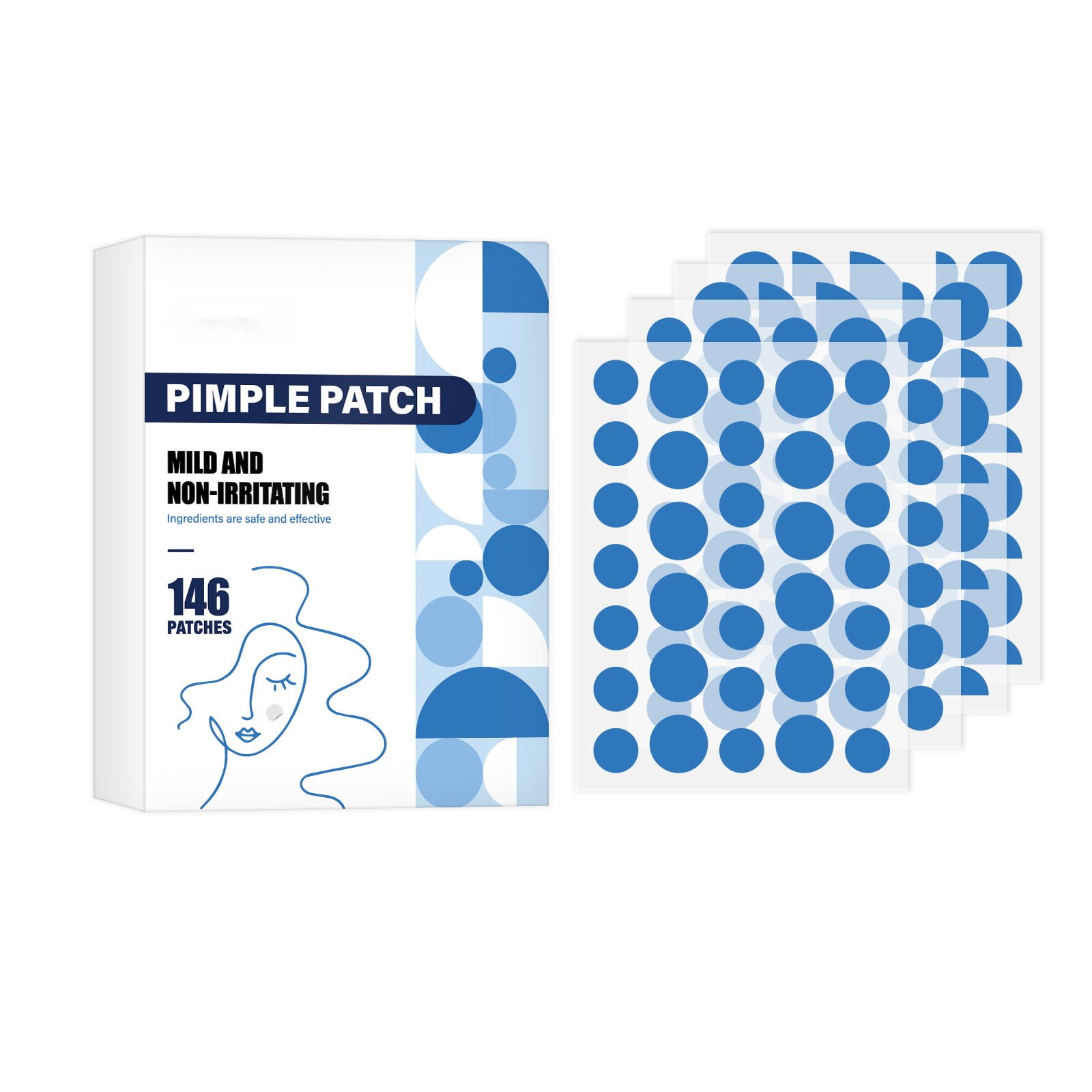 Spot Treatment Pimple Patches For Face Clearance Acne Patch Cloud Shape ...
