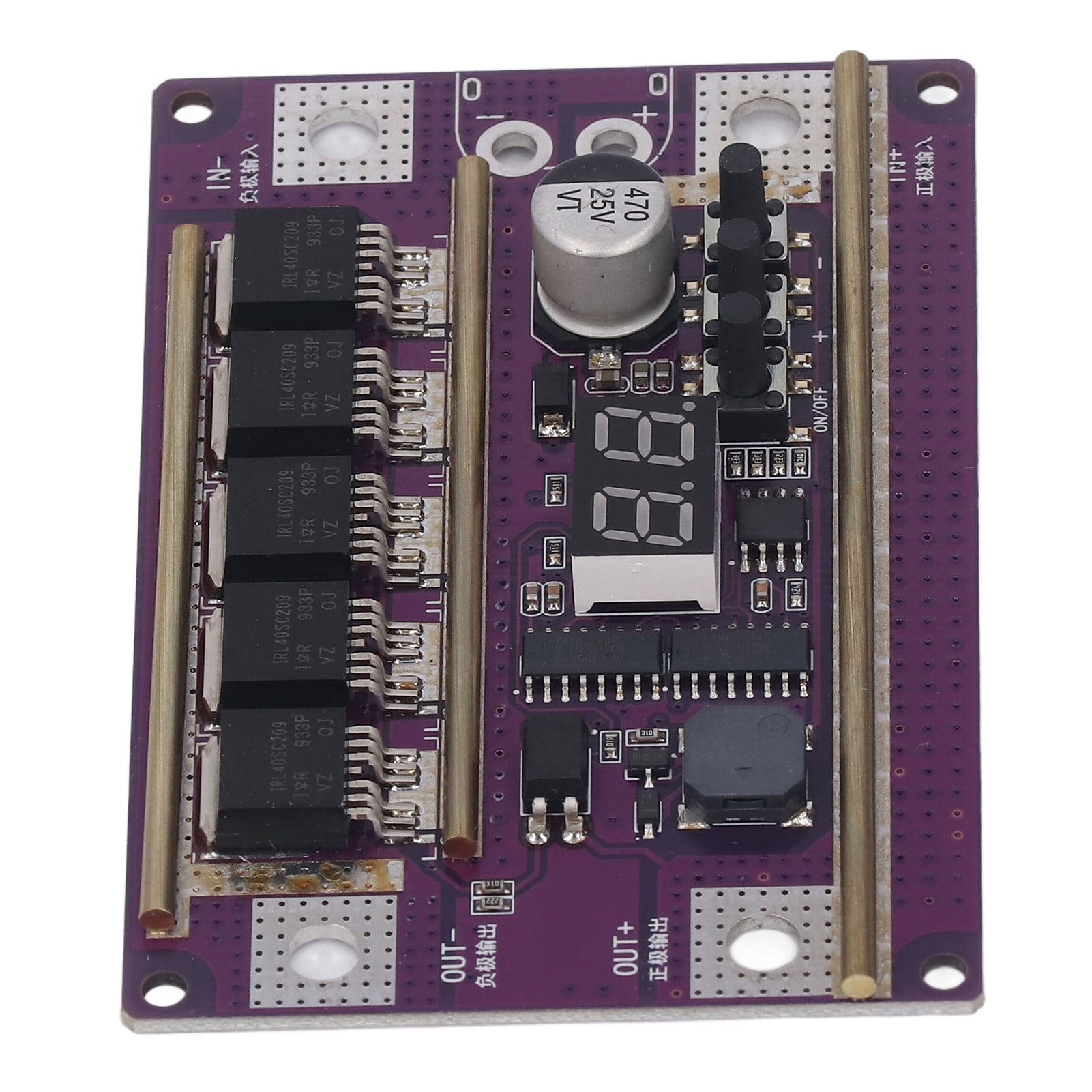 Spot Welder Board Digital Display 99 Gears Adjustable High Power Output ...