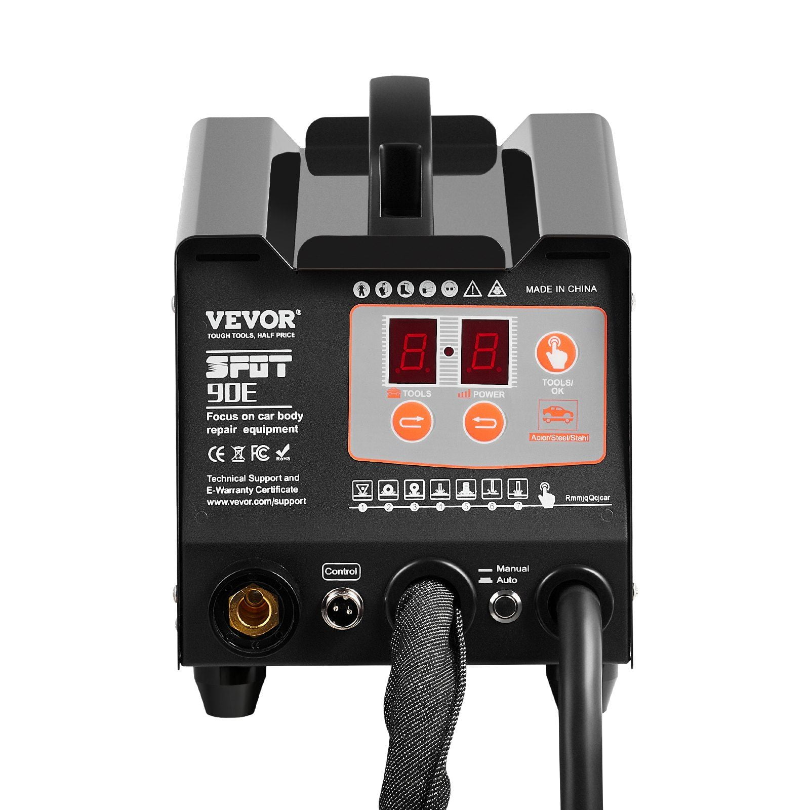 Spot Welder Dent Puller 3KW Stud Welder Dent Repair Kit with 2 Welding ...