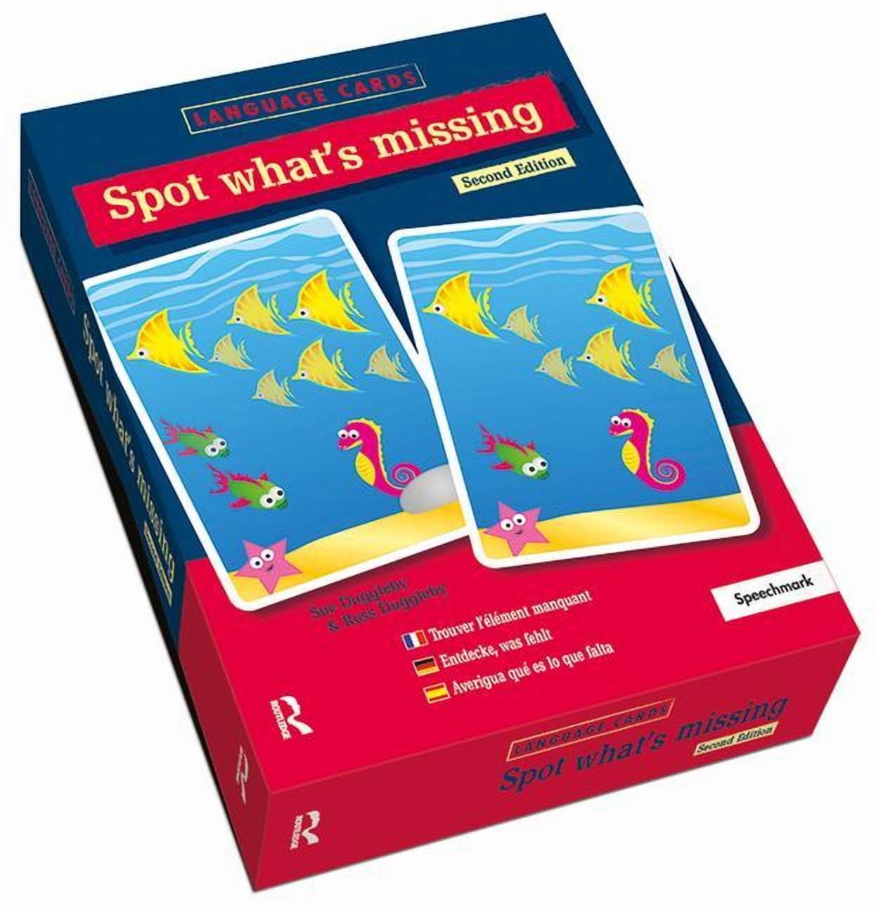 Spot What's Missing? Language Cards (Other) - Walmart.com