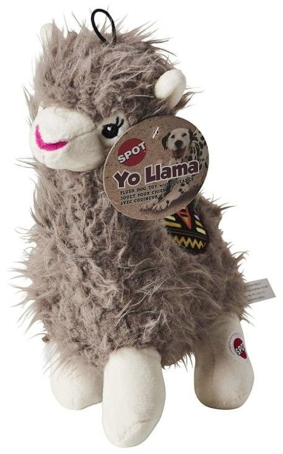 Spot Yo Llama Plush Dog Toy Assorted Colors [Dog, Toys Rubber ...
