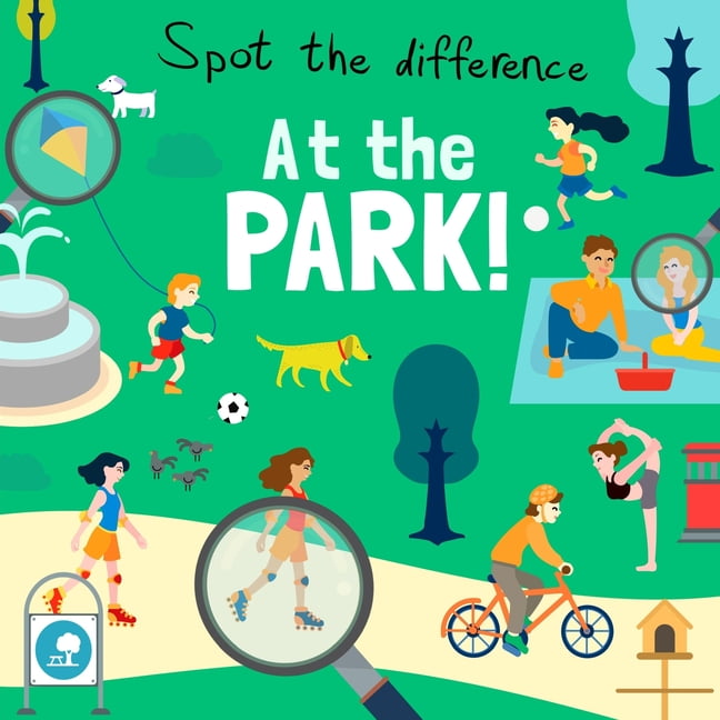 Spot the Difference - At the Park! : A Fun Search and Solve Book for 3 ...