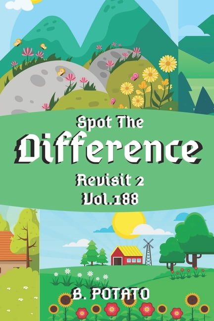 Spot the Difference Revisit 2 Vol.188: Children's Activities Book for ...