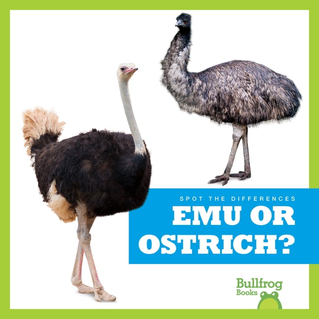 Spot the Differences Emu or Ostrich?, (Hardcover) - Walmart.com