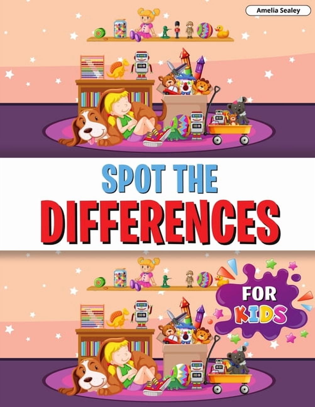 Spot the Differences for Kids: Find the Differences Book for Kids, A ...