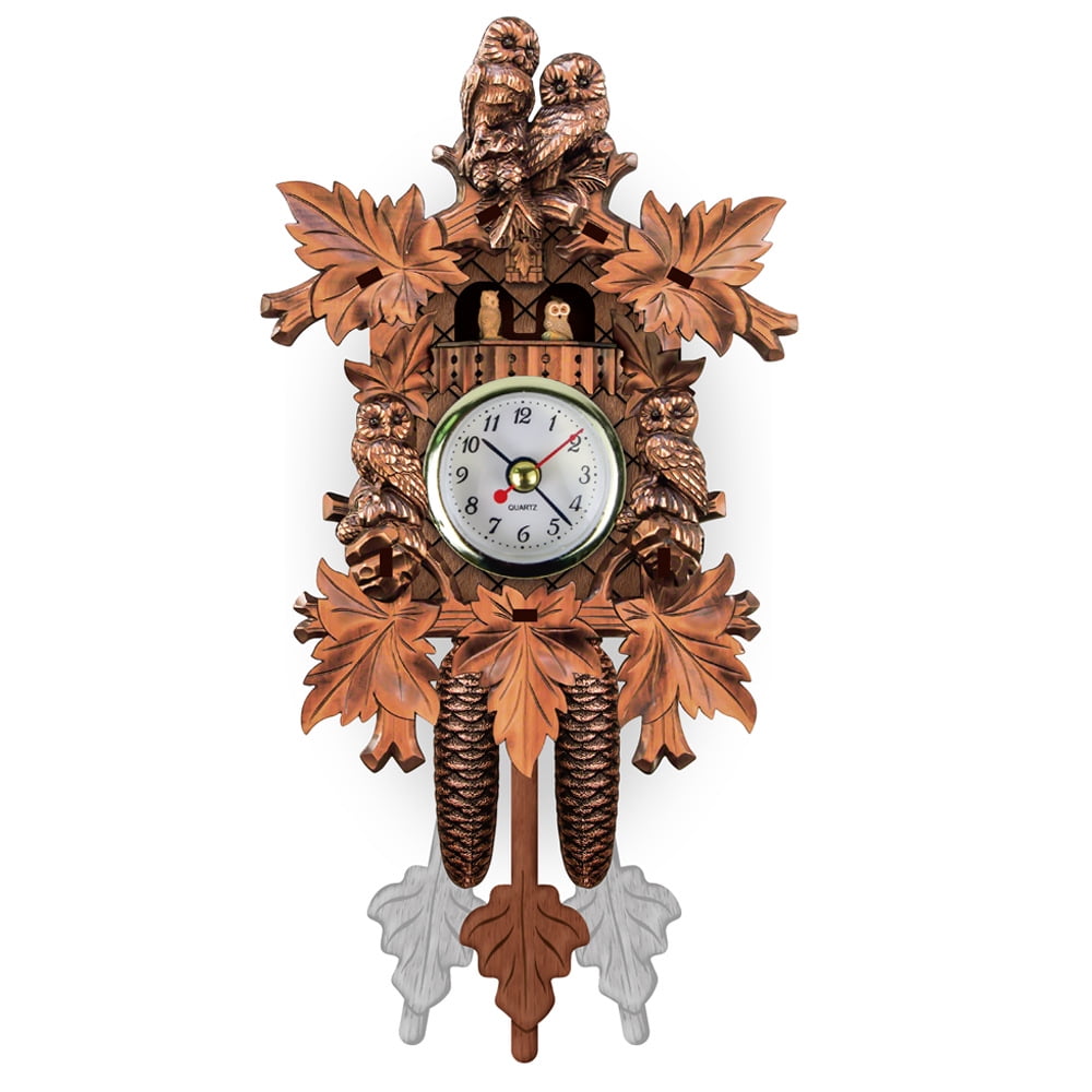 Spot wall clock chimes cuckoo cuckoo clock Nordic vintage clock wooden ...