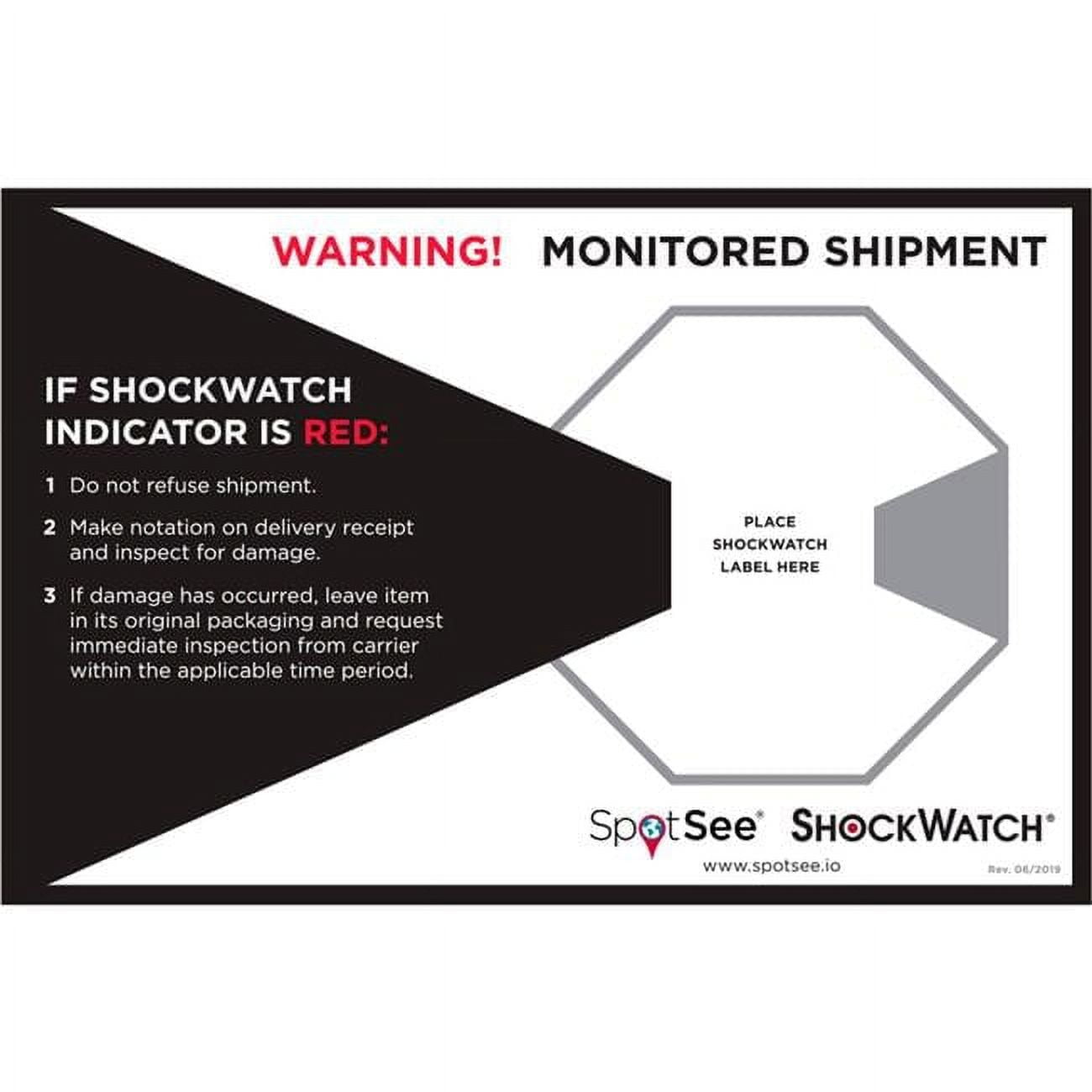 SpotSee Companion Labels - Black, Red & White - 8.75 x 5.75 in. - 200 ...