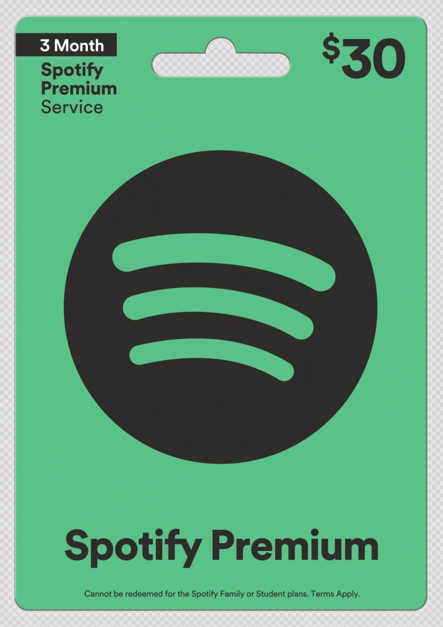 Spotify $30 Gift Cards & Certificates - Walmart.com