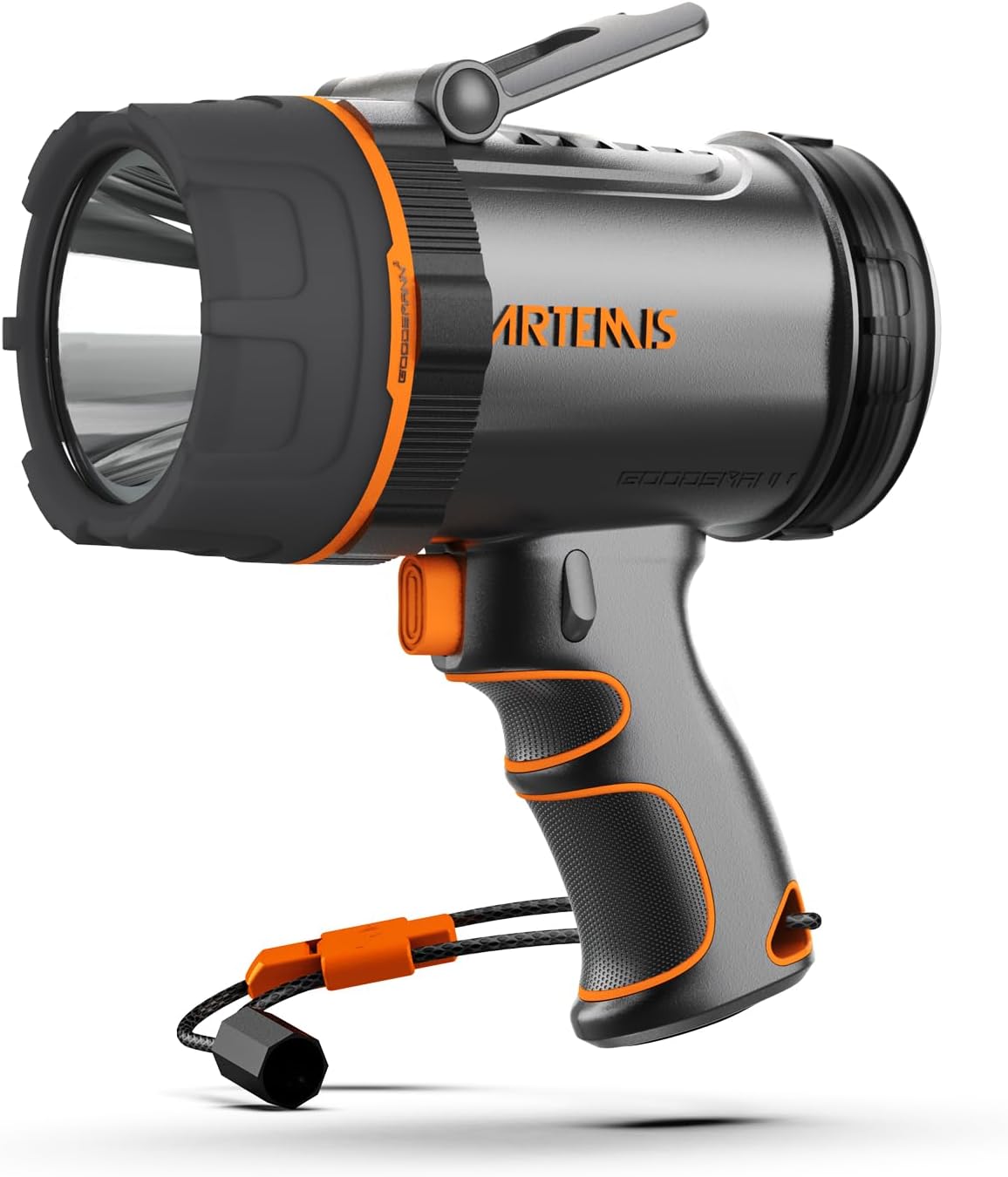 Spotlight 1000 Lumen Boat Spotlight Waterproof Rechargeable Marine ...