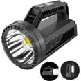Spotlight Flashlight, Portable Camping Lantern 4800mAh, 7 Light Modes ...