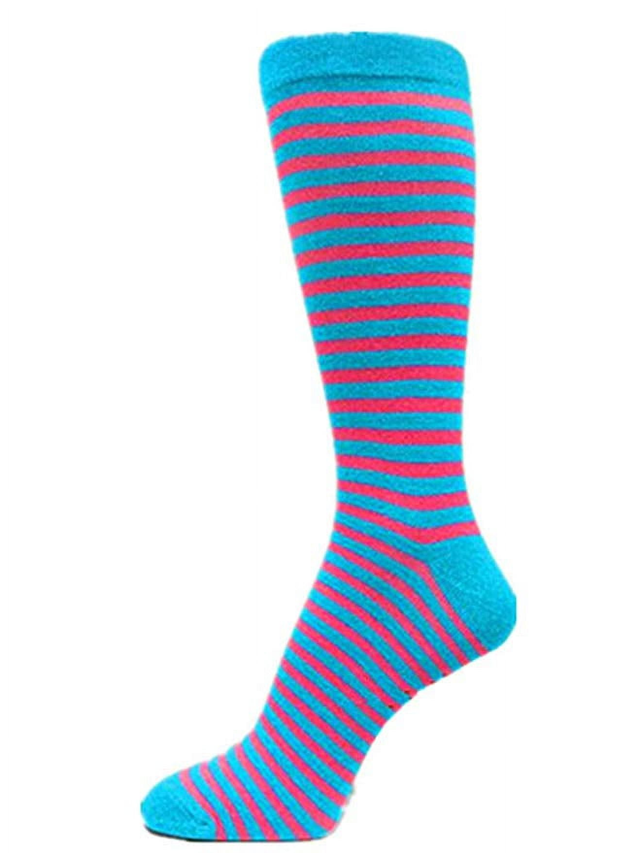 Spotlight Hosiery shades of BLUE Men's Groomsmen's Dress Socks (Royal ...