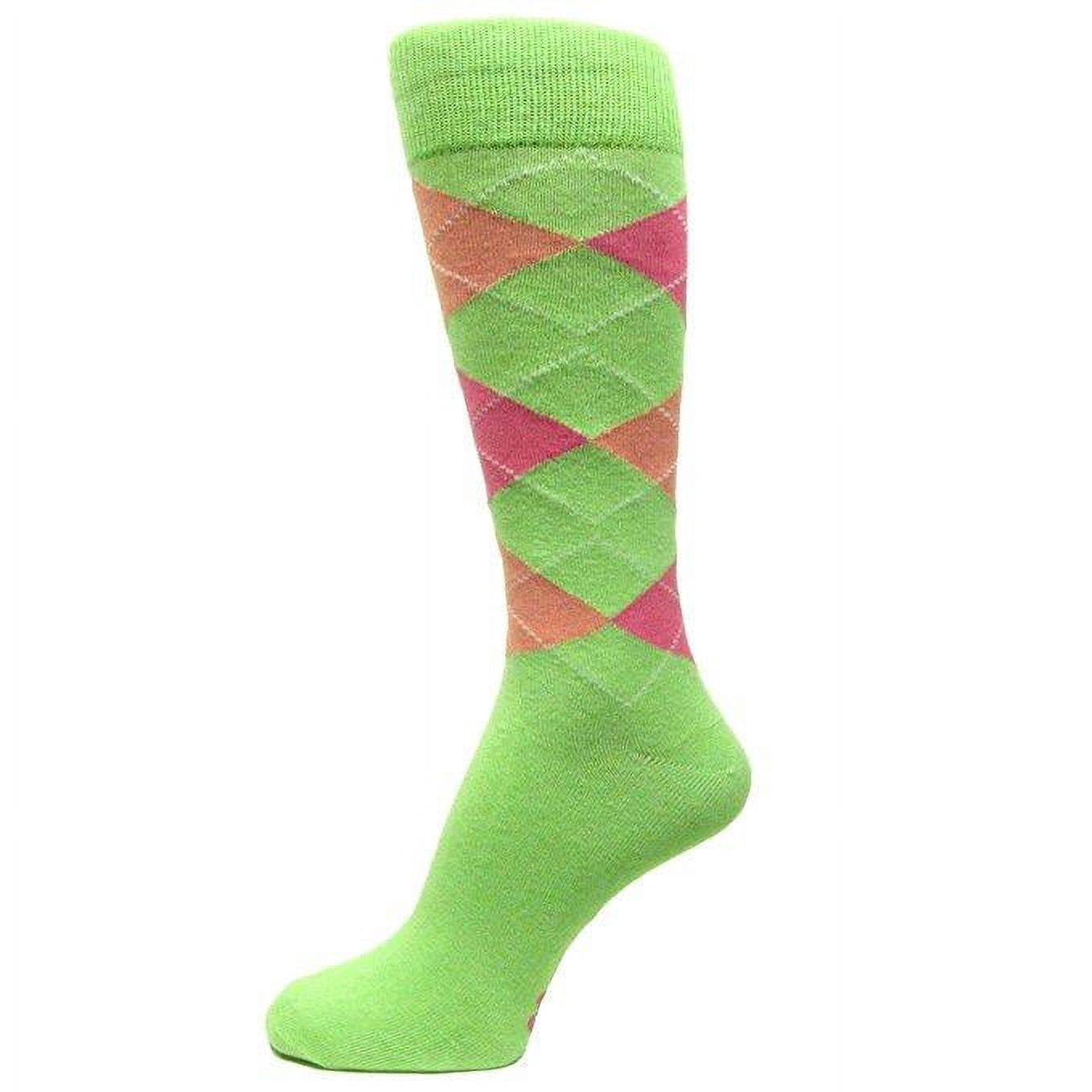 Spotlight Hosiery shades of GREEN Men's Groomsmen's Dress Socks (Teal ...