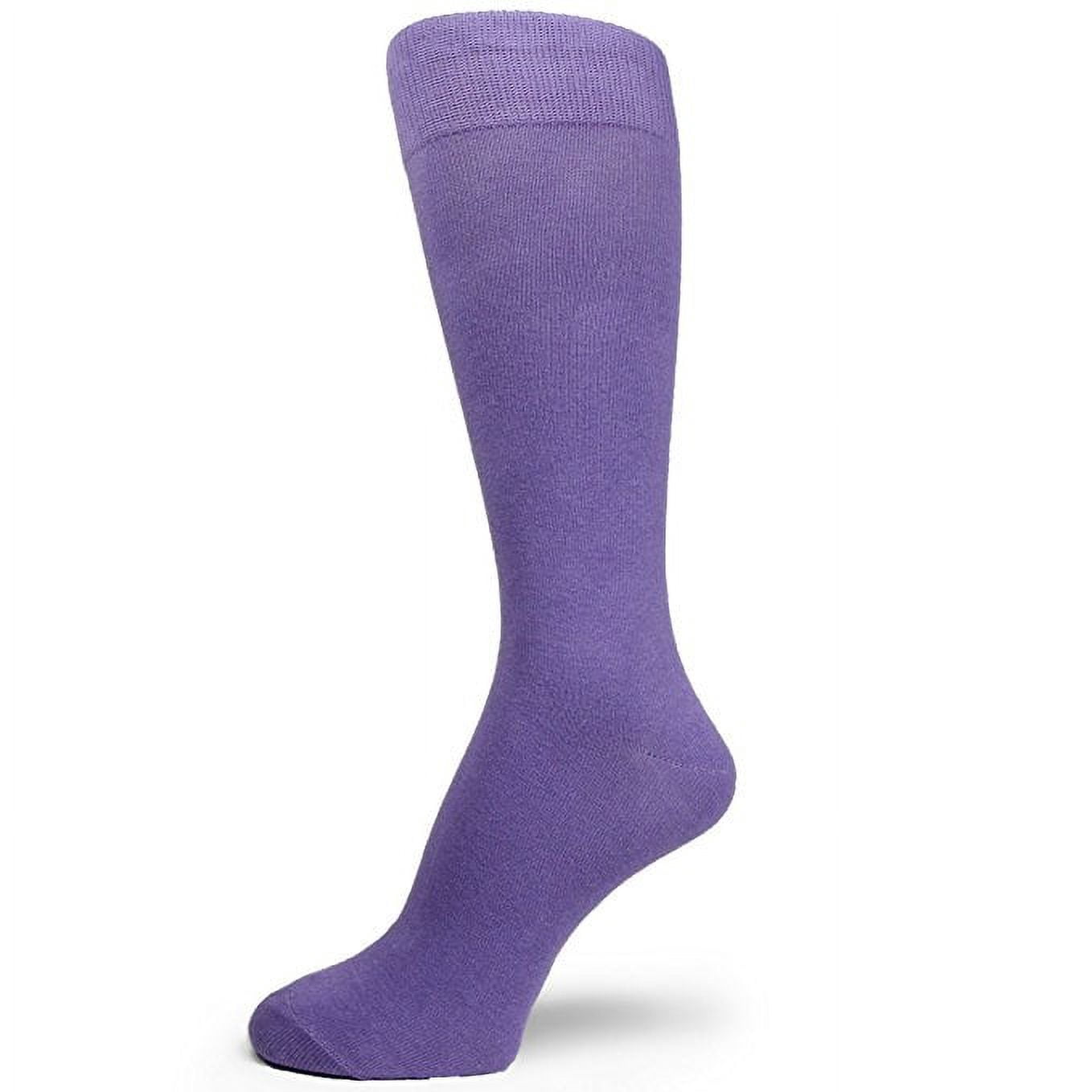 Spotlight Hosiery shades of PURPLE Men's Groomsmen's Dress Socks ...