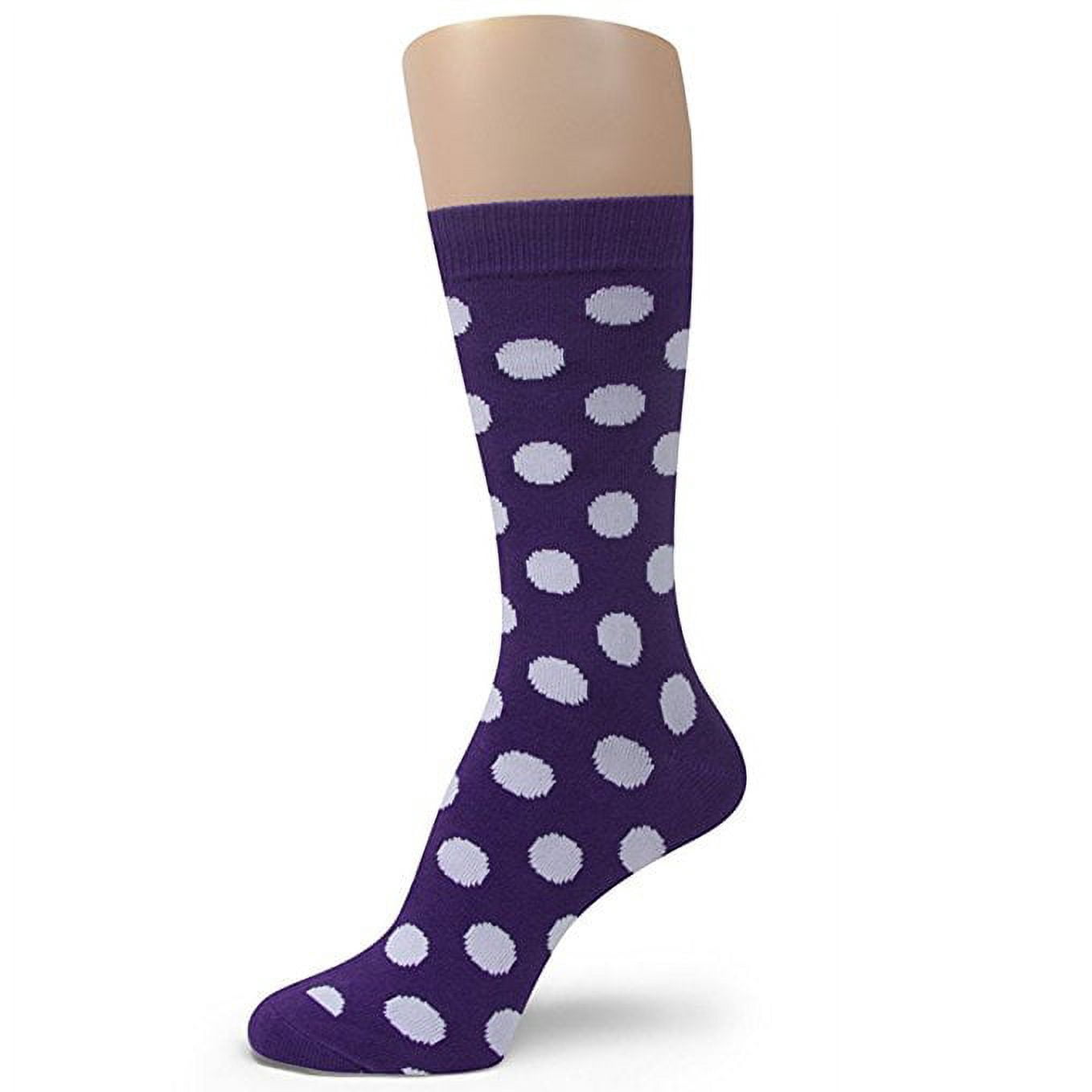 Spotlight Hosiery shades of PURPLE Men's Groomsmen's Dress Socks ...