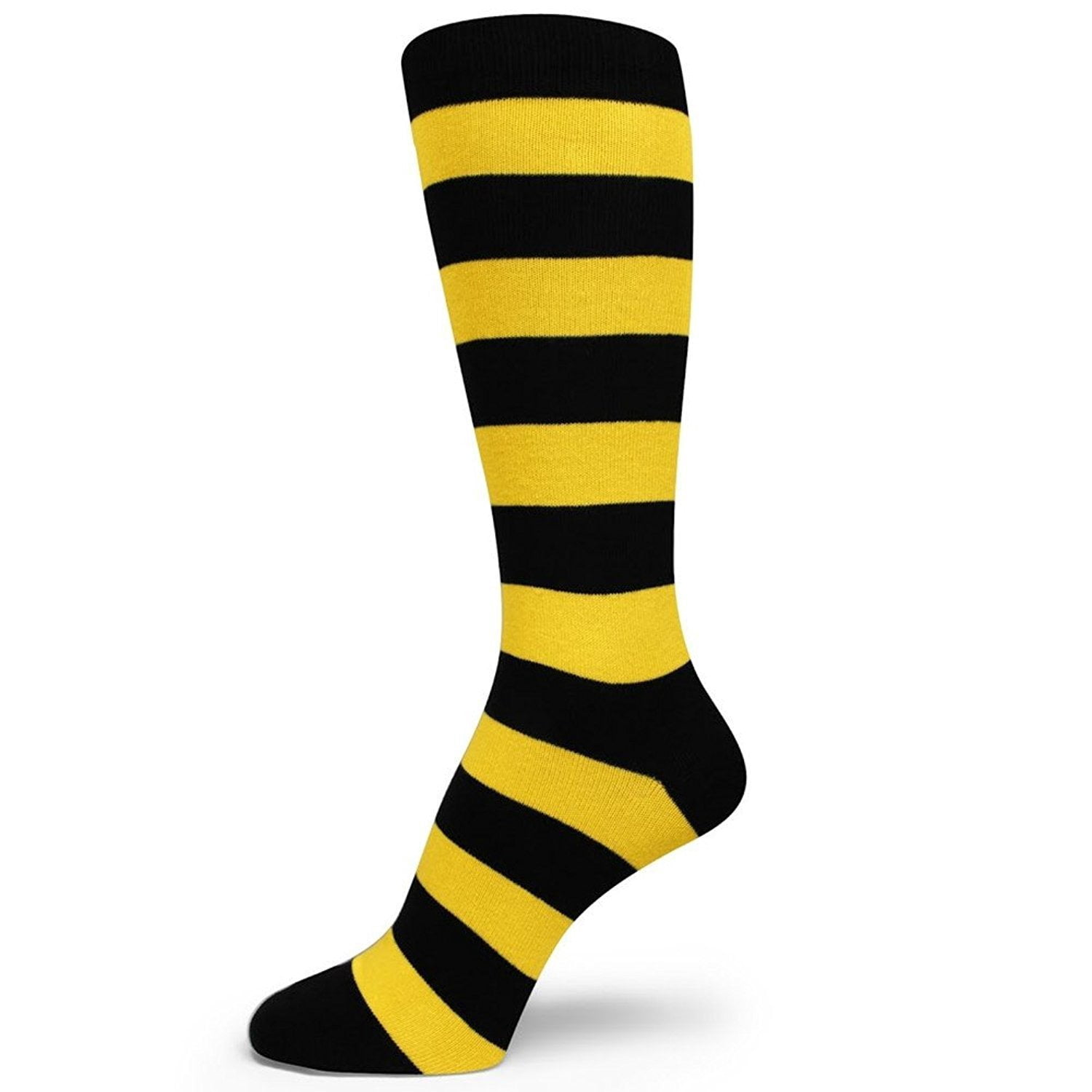 Spotlight Hosiery shades of YELLOW Men's Groomsmen's Dress Socks (Gold ...