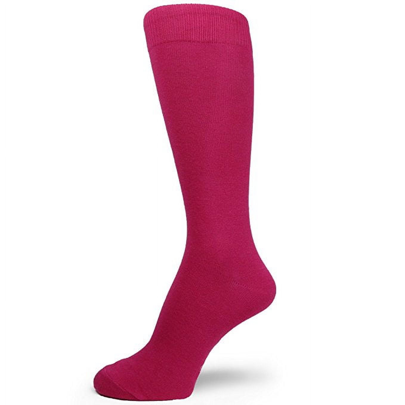 Spotlight Hosieryshades of PINK Men Groomsmen dress Socks (Hot Pink ...
