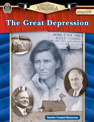 Pre-Owned Spotlight on America: The Great Depression (Paperback ...