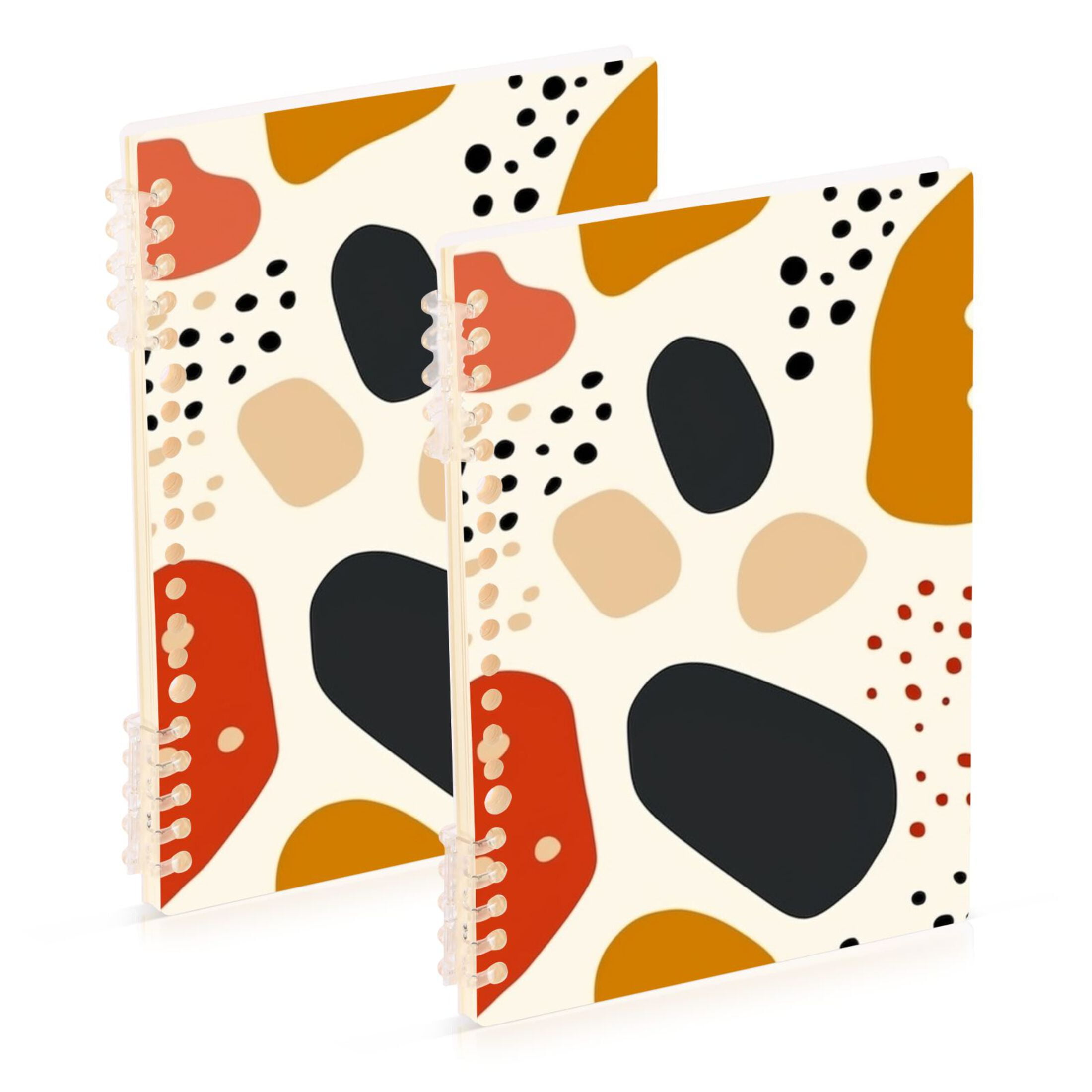 Spots Blocks Ring Binder Notebook Journey Note Diary College Ruled ...