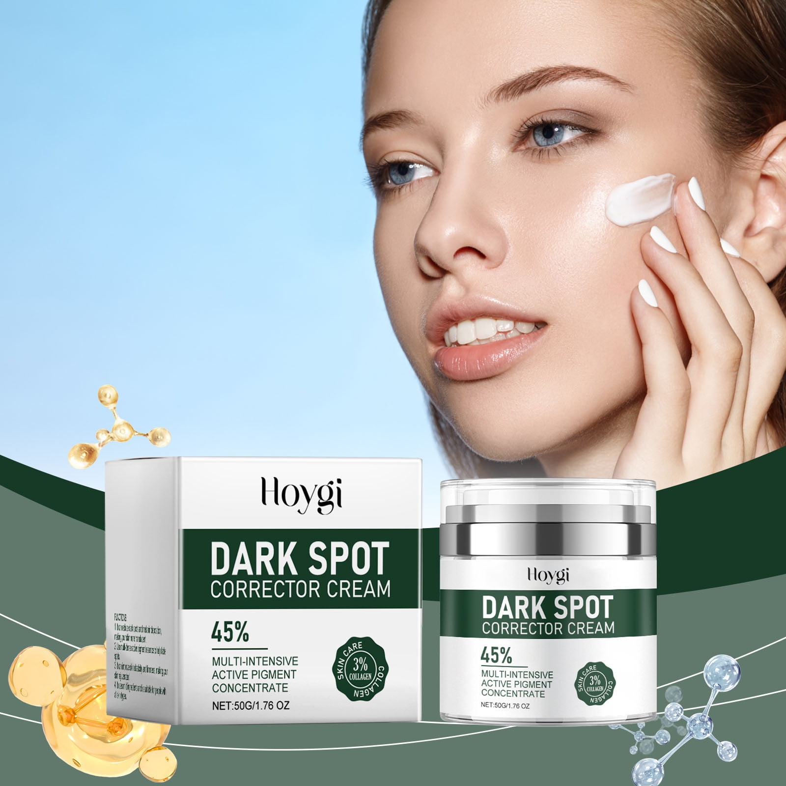 Spots Correcting Face Cream Deeply Moisturizes Brightens Skin Tone ...