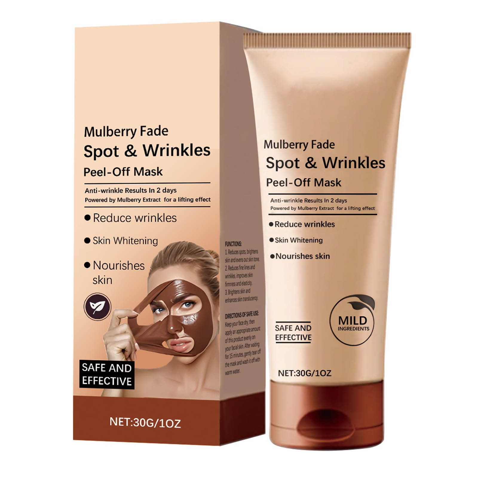 Spots Peel-Off Facial Mask, Spot Peel off Mask, Anti-Aging Anti-Wrinkle ...