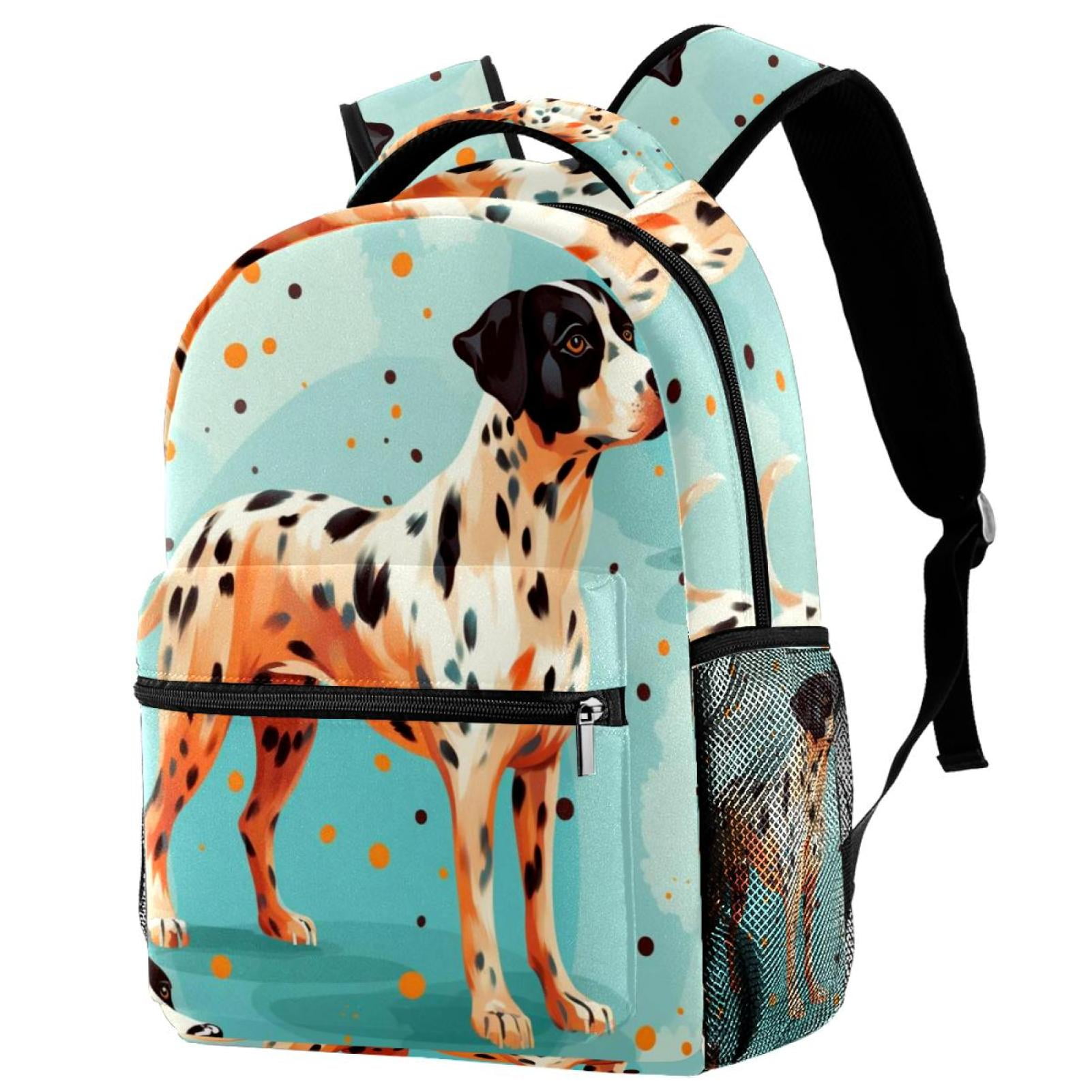 Spotted Dog Backpack, Business Computer Backpack Bag Fit 14 Inch Laptop ...
