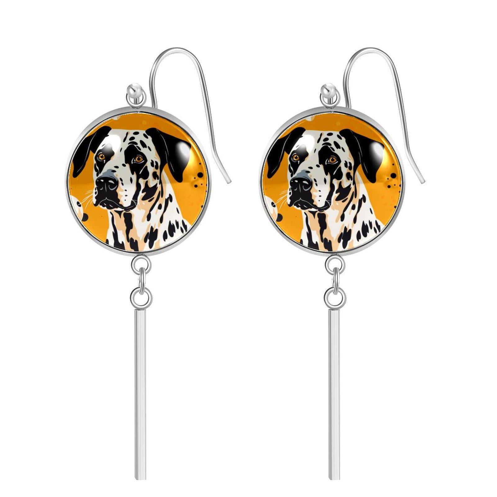 Spotted Dog Elegant Earring Hooks Set with Stunning Ear Rings and ...