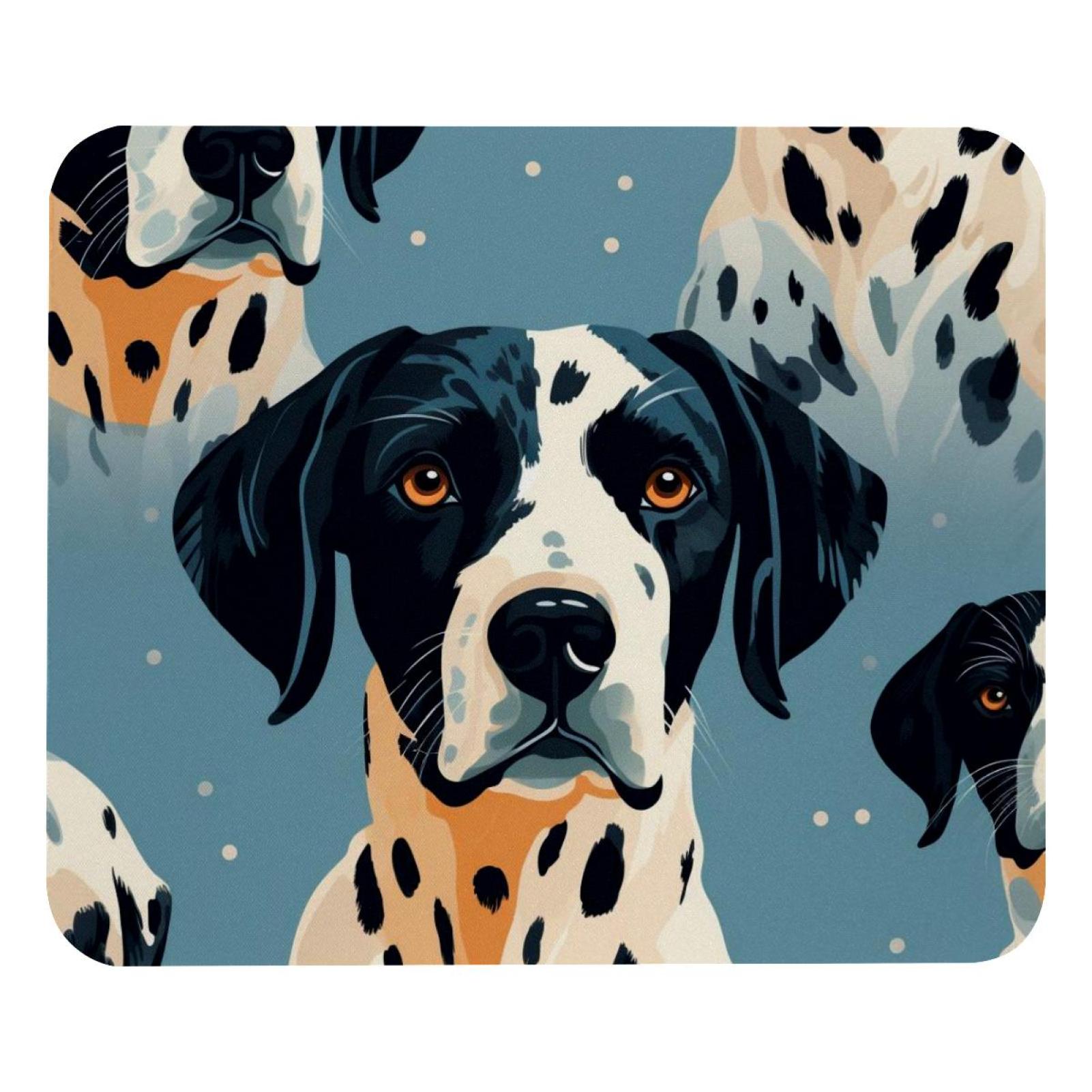 Spotted Dog Mouse Pad for Wireless Mouse Home Office Desk Laptop with ...