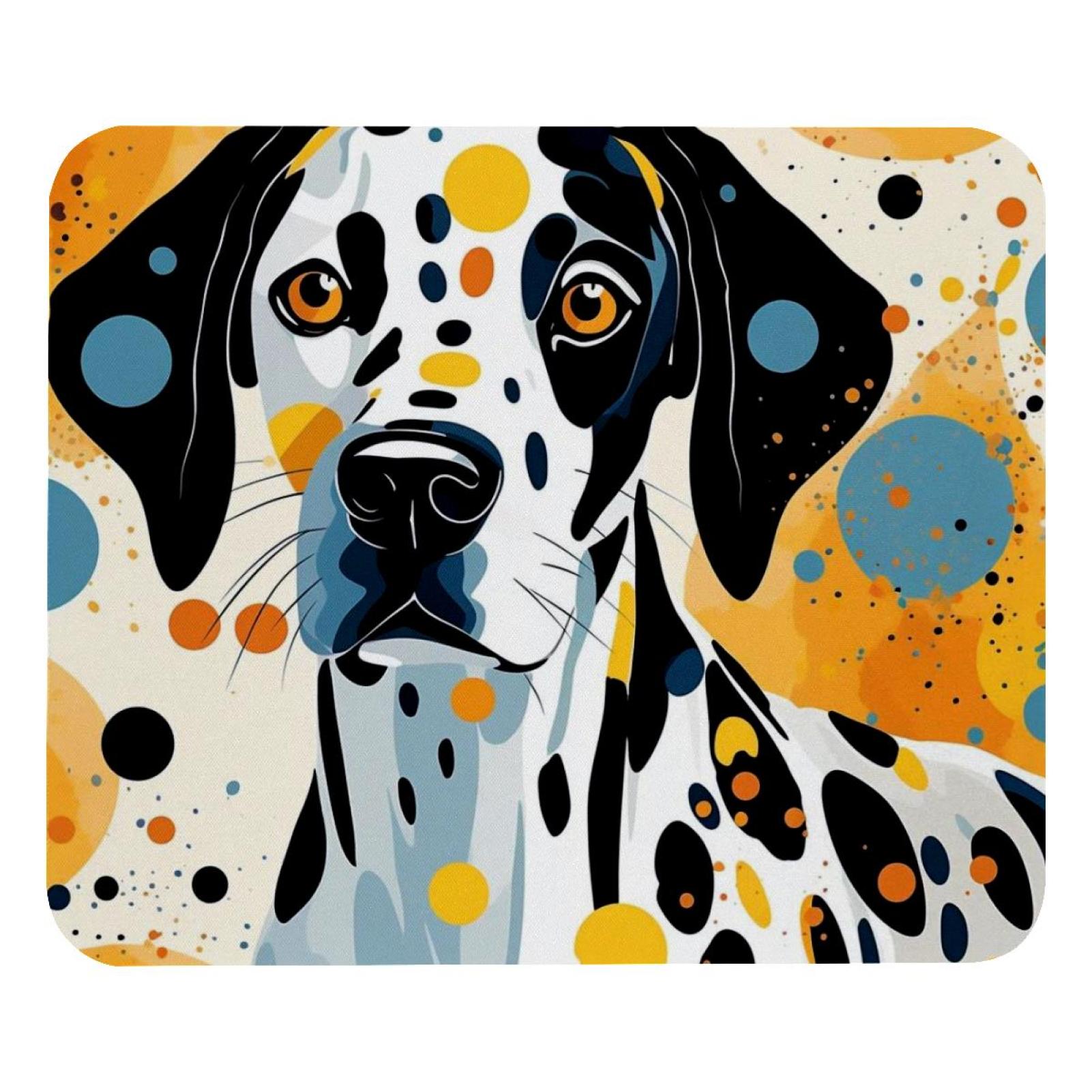 Spotted Dog Mouse Pad for Wireless Mouse Home Office Desk Laptop with ...