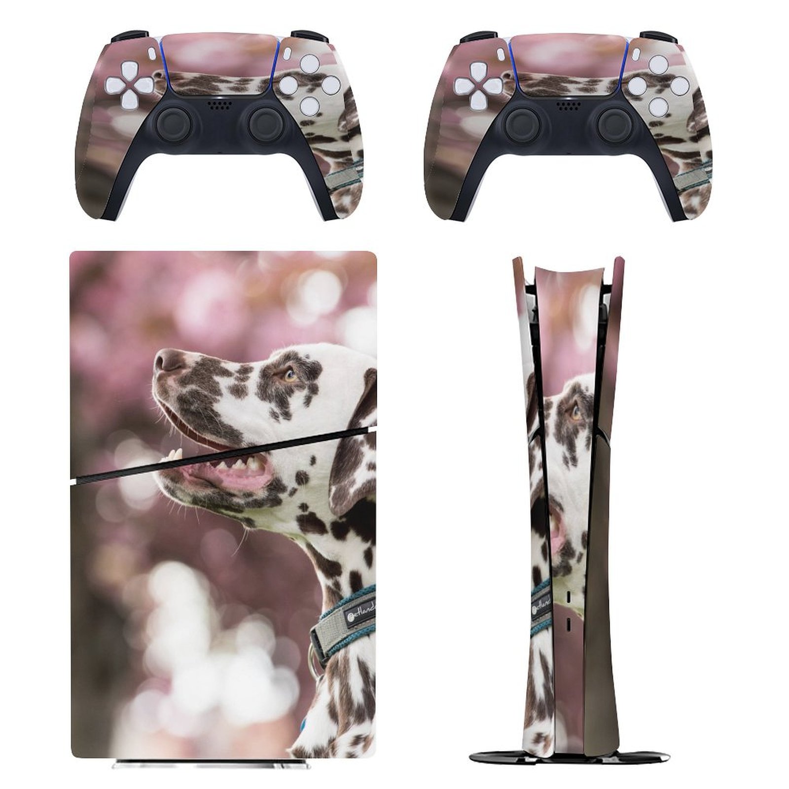 Spotted Dog PS5/PS5 Slim Digital Disc Skin Sticker For Console And ...