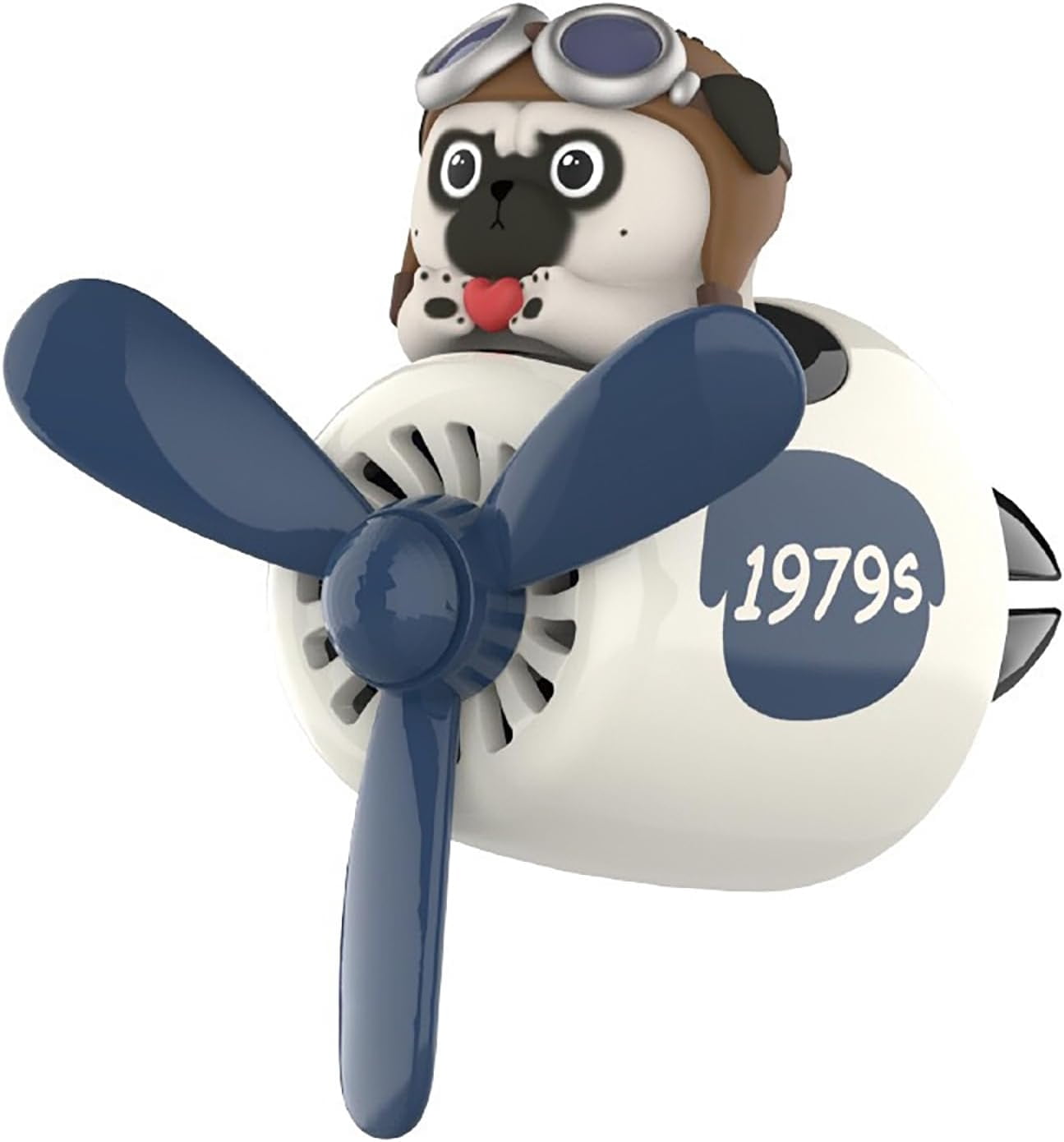 Spotted Dog Pilot Car Air Fresheners Cute Dog Airplane Car Diffuser ...