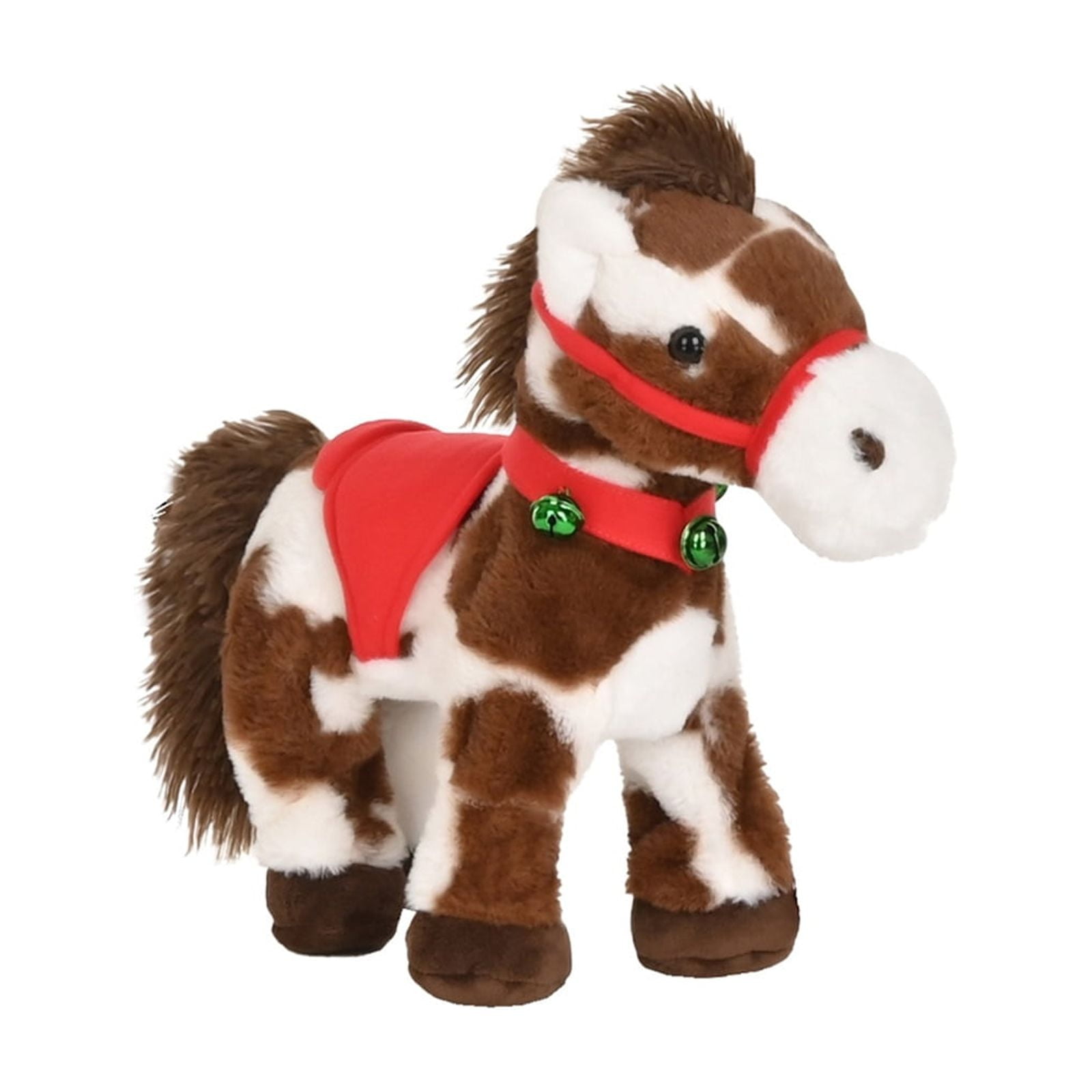 Spotted Electric Plush Horse, Interactive Soft Adorable Pony with ...