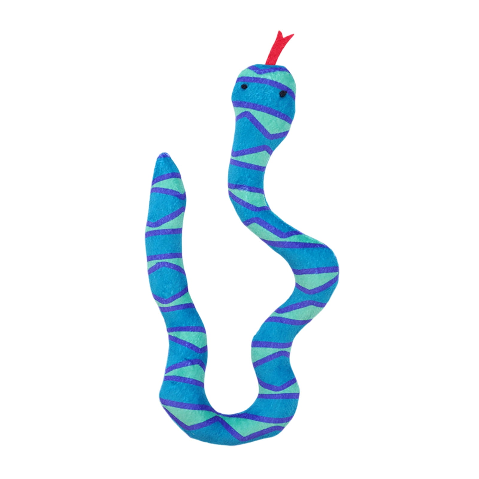 Spotted Wave Snake Cat Sniffing and Biting Toy, Natural Catnip Infused ...