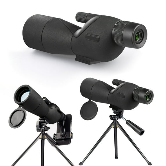 Spotting Scopes 25-75x60, With Tripod Carrying Bag and Smartphone ...
