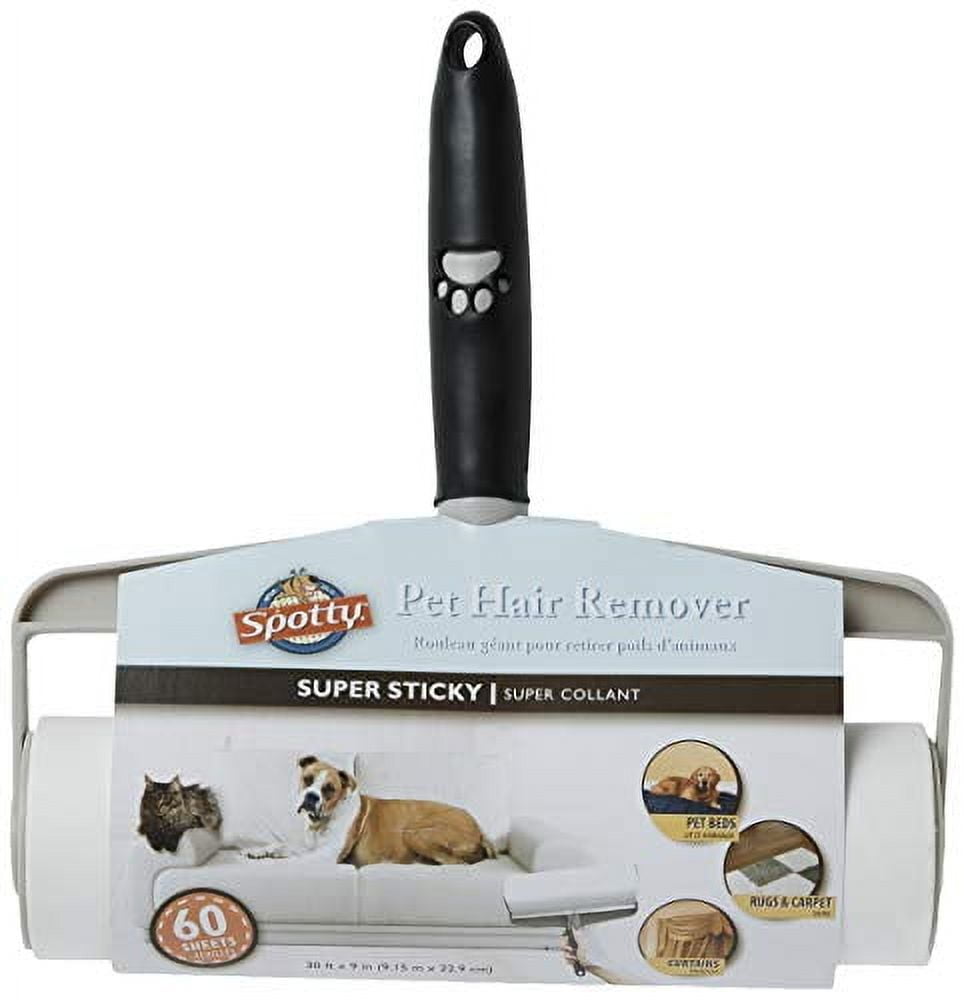 Spotty Super Size Lint Roller 60 Sheets - Walmart.com