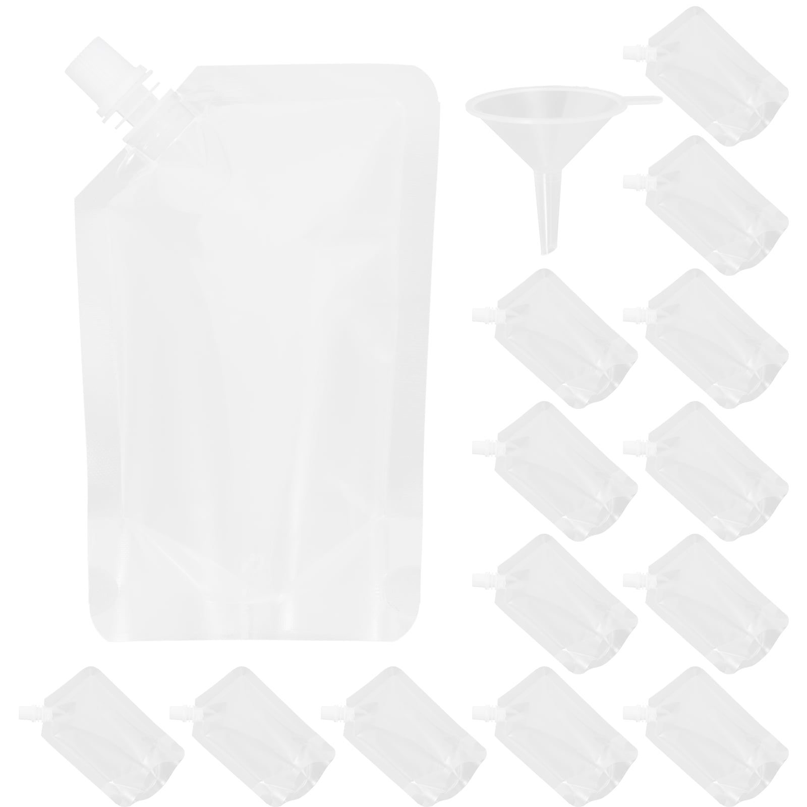 REOFLYUP Drinking Pouches PE 50Pouches 11.8X5.1In - Walmart.com