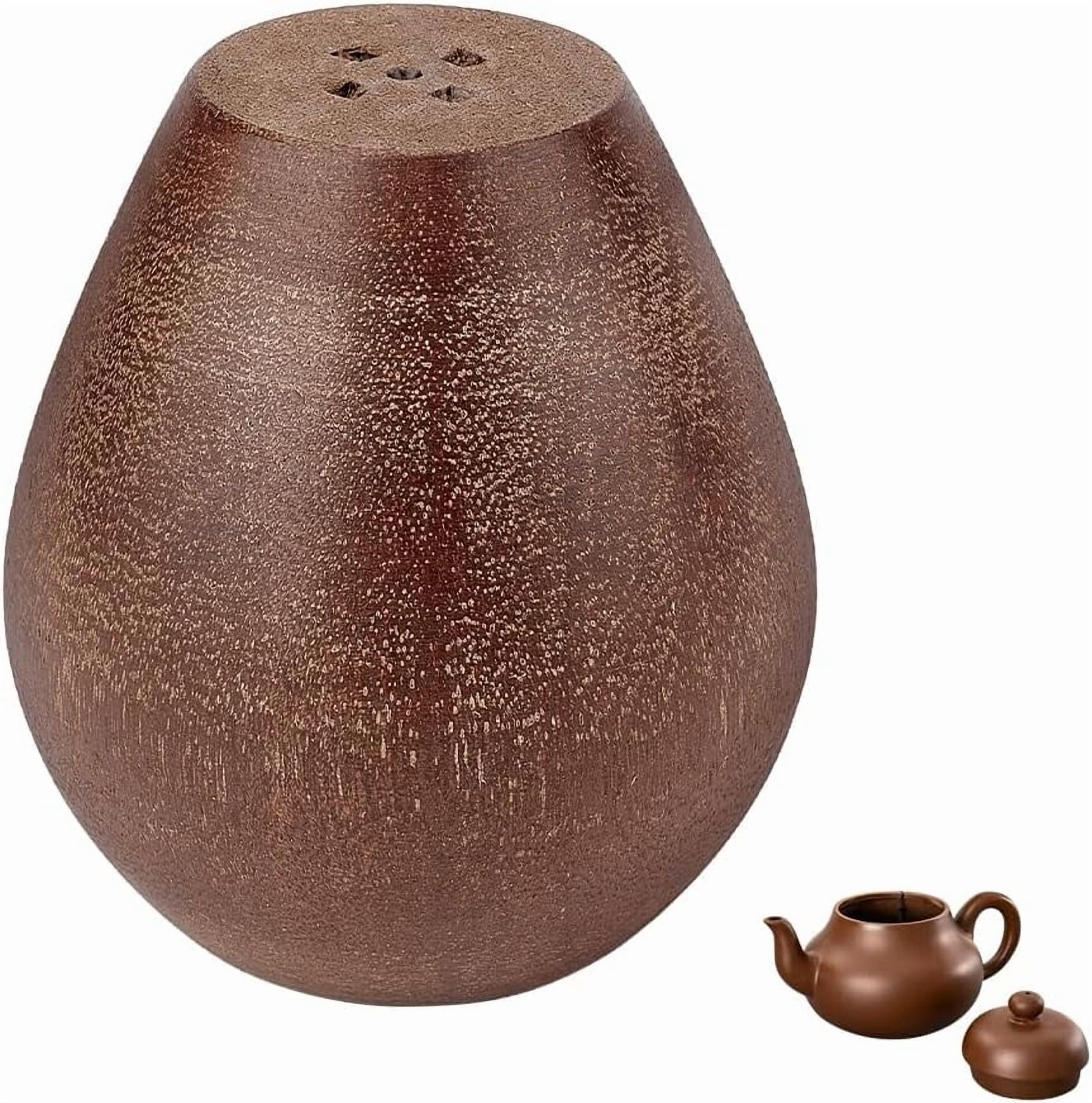 Spout Maker for Pottery and Ceramics Coconut Brown Pottery Teapot ...