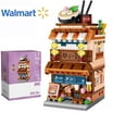 Mini Building Blocks Toys, Japanese Street View Izakaya Shop, MOC Creative Model Set, 789 PCS ...