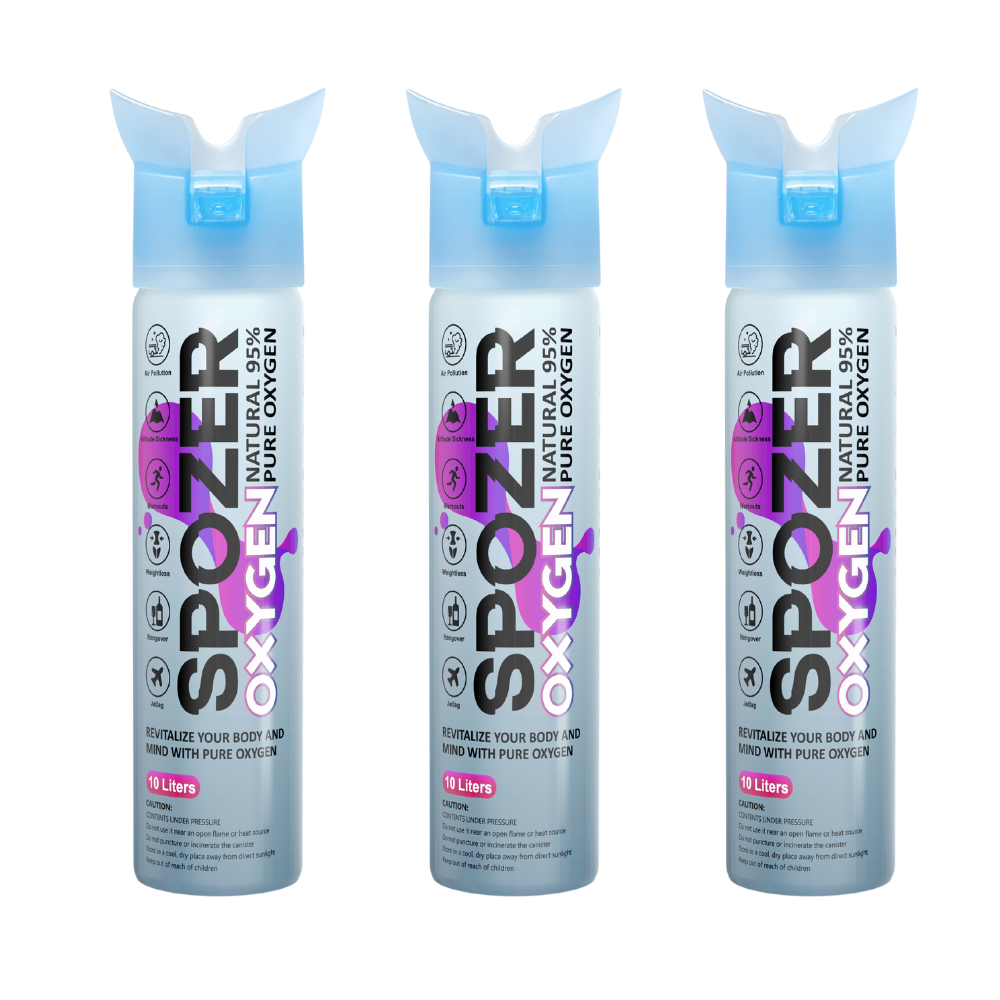 Boost Oxygen Natural Portable 10 Liter Pure Canned Oxygen Canister (6 ...