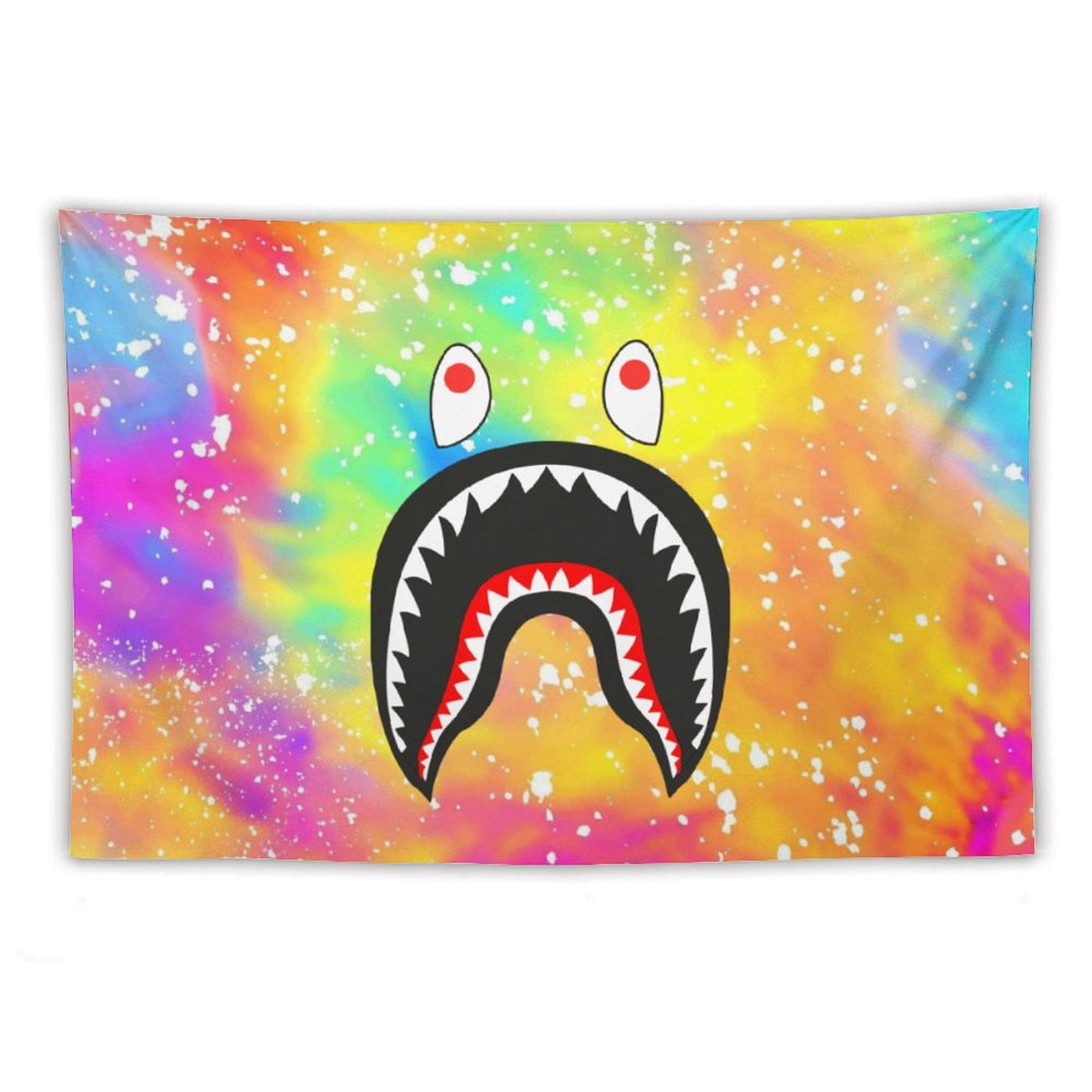 Spra-ygro-und Shark Mouth Poster Tapestry Decorations , Wall Art ...