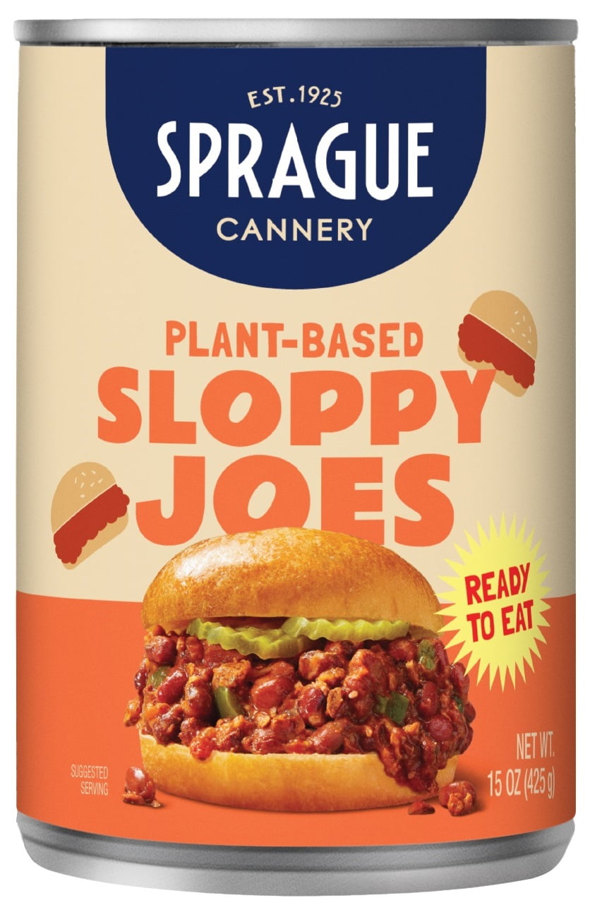 Sprague Foods Brand - Vegan Sloppy Joes, Just Heat and Eat ...