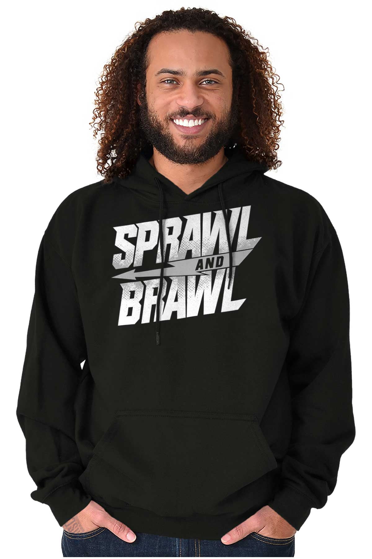 Sprawl and Brawl Muay Thai Fight Hoodie Sweatshirt Women Men Brisco ...